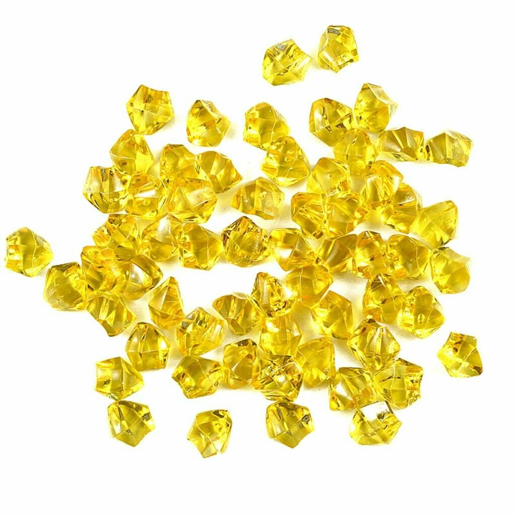 Прозрачный акрил красочный кристалл камень