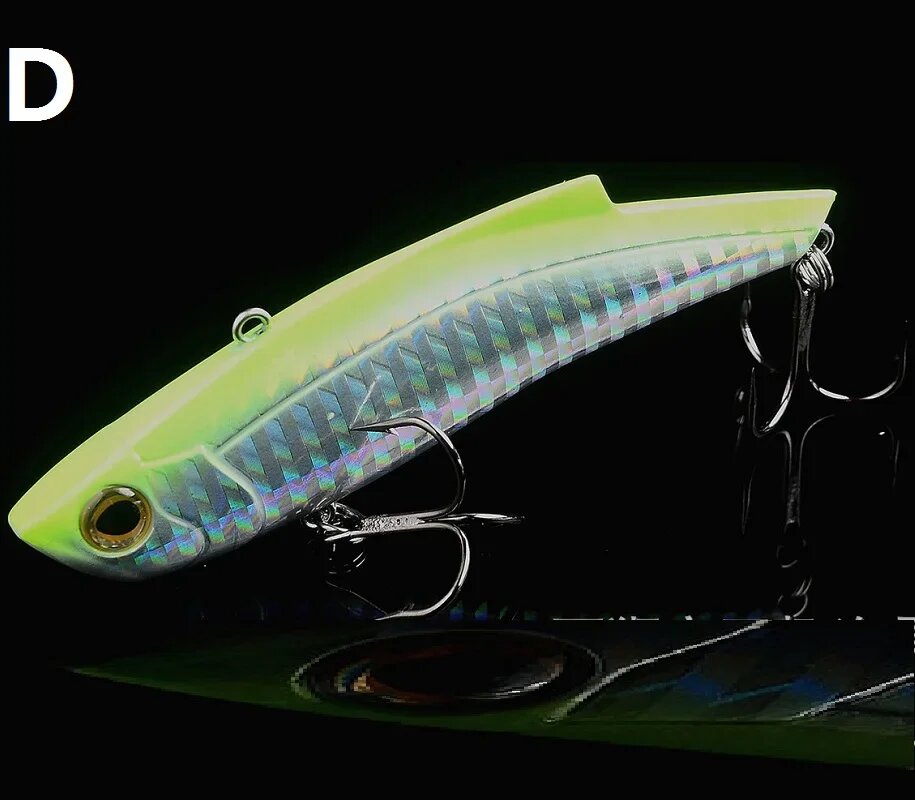 1 шт, рыболовная приманка VIB, свинцовая плавающая приманка в виде гольяна, искусственная кренкбейт 90 мм, 26 г, для зимней морской рыбалки, окуня, погружная наживка