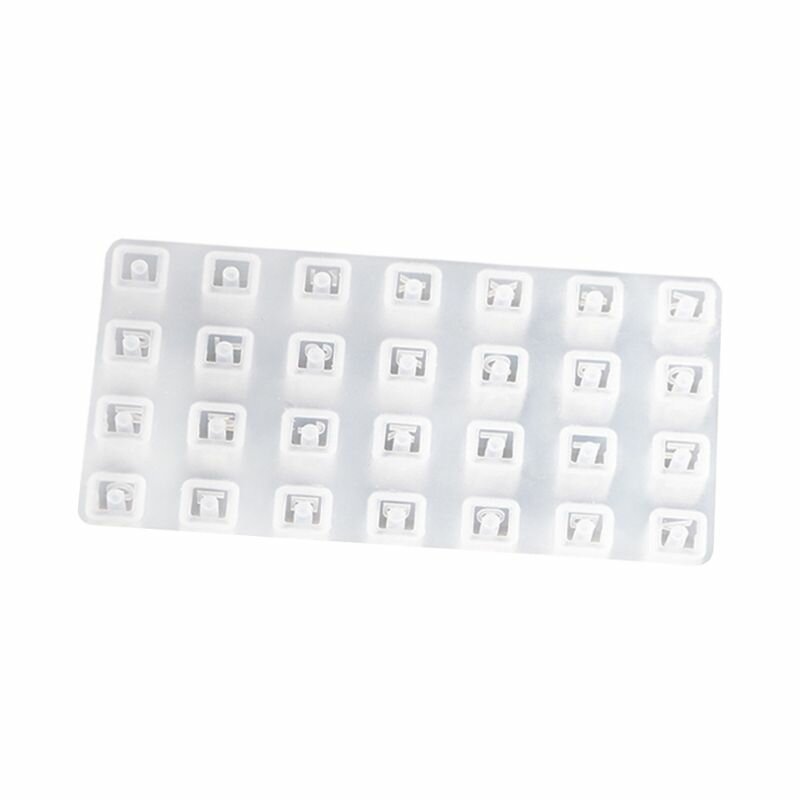 Силиконовая форма для браслета из бисера с 26 буквами