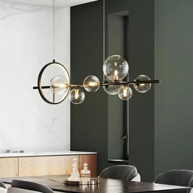 Потолочная люстра Oliver Light, G9, 24 Вт, стекло, регулировка по высоте — фото 1