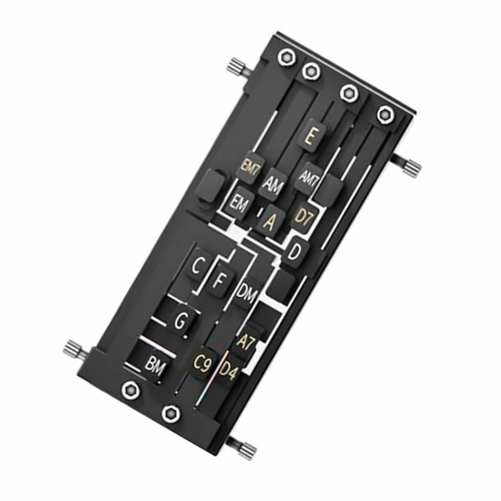 Аксессуар для струнных, Устройство для помощи в игре аккордов на гитаре, одно,