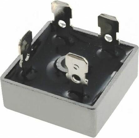 Диодный мост DC KBPC3510 Диодный мост: однофазный Urmax: 1кВ If: 35А Ifsm: 400А MB-25 THT 1шт