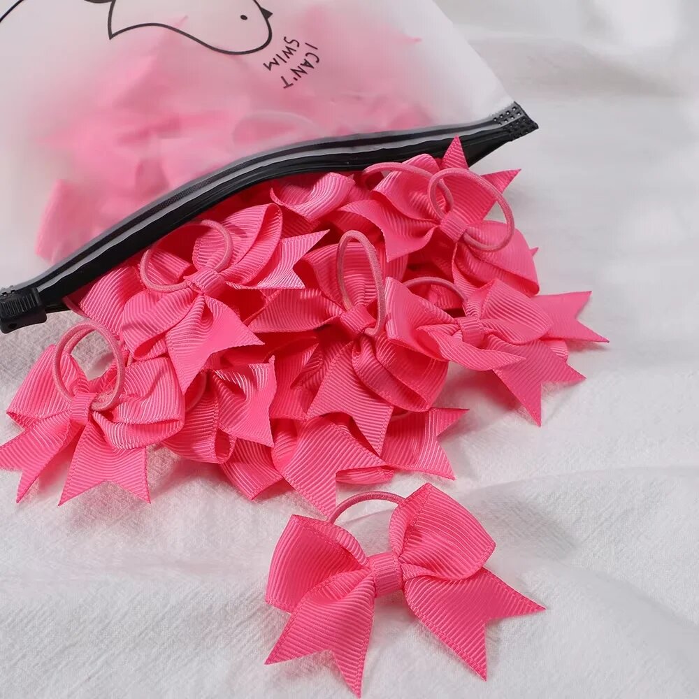 Детские бантики BABY BOWS, 10 шт, полиэстер