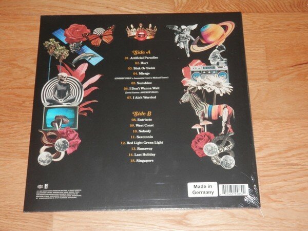 Onerepublic - Artificial Paradise (coloured) (LP) — фото 1