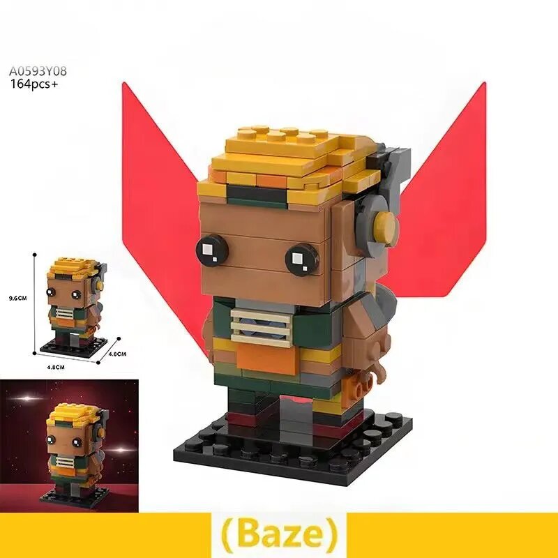 Пластиковый конструктор Groot Фигурки 164 детали Baze Красивый цвет X845