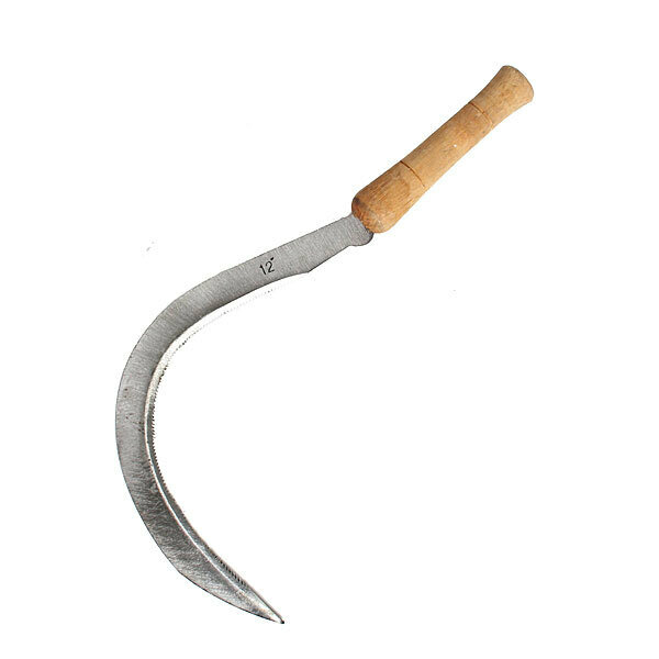 Серп садовый для травы