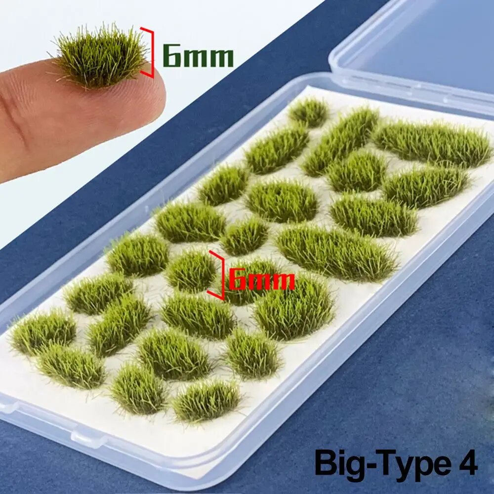 Искусственный газон Big-Type 4, зеленый, 32 шт