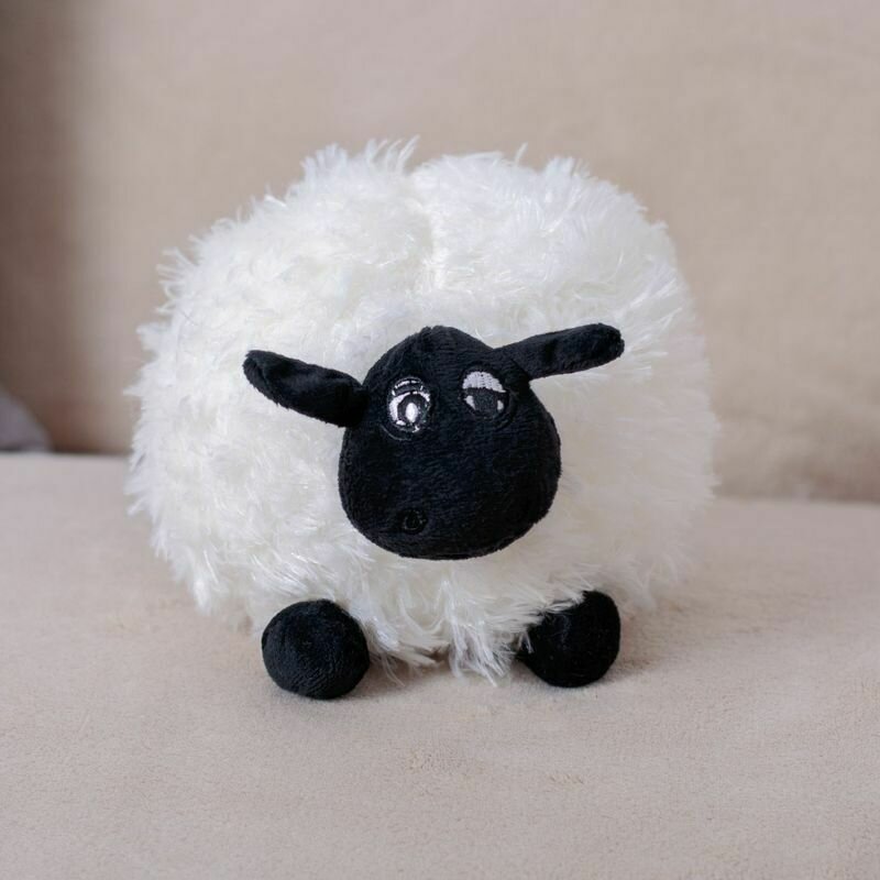 Мягкая игрушка Барашек, То-Ма-То, белый 42 см