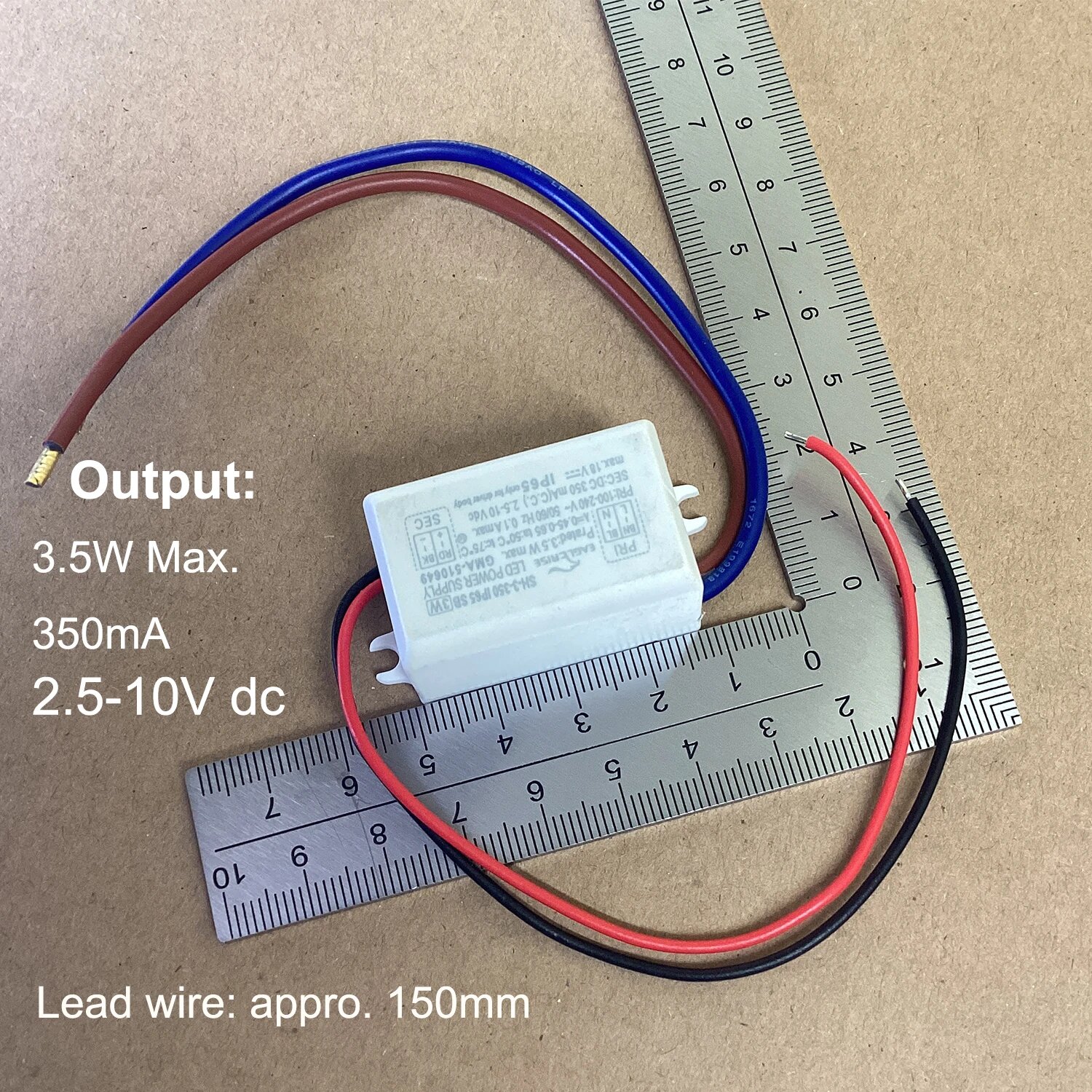 Блок питания LED 3.5W 350mA 2.5-10V EBP003C0350SS