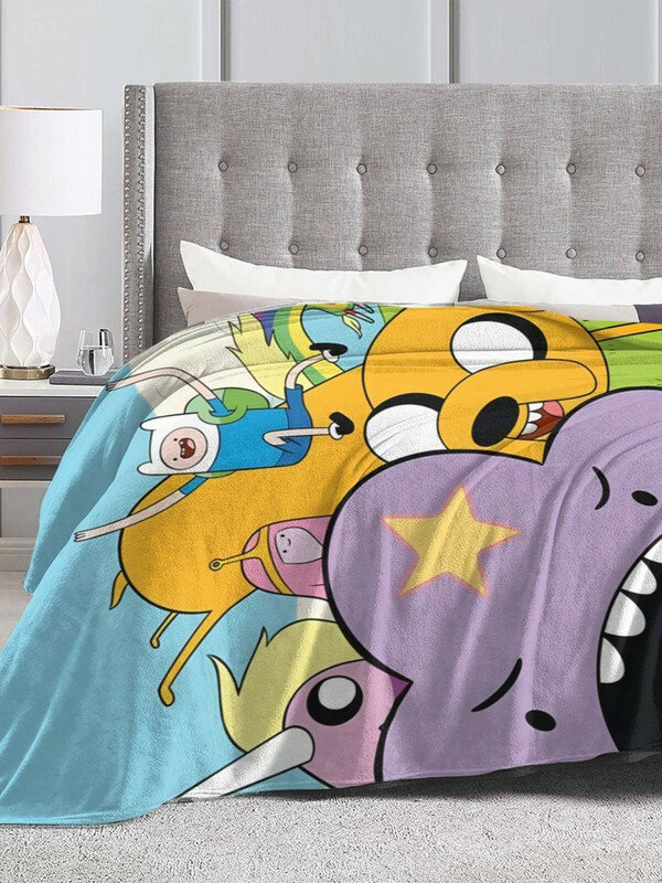 Пледы Время приключений Плед Финн и Джейк Finn Jake от Adventure Time