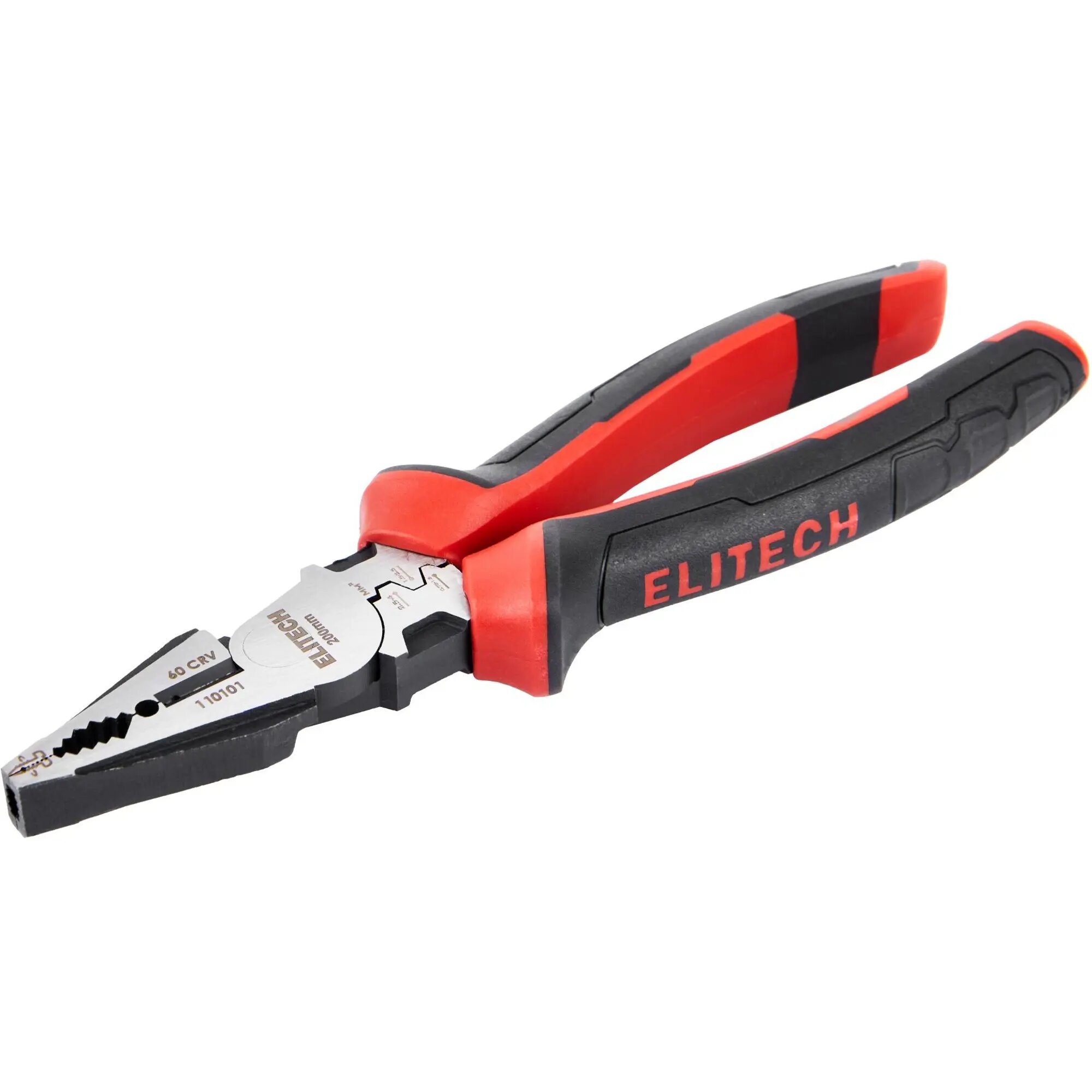 Плоскогубцы Elitech 110101 200 мм надёжный инструмент для точной фиксации деталей