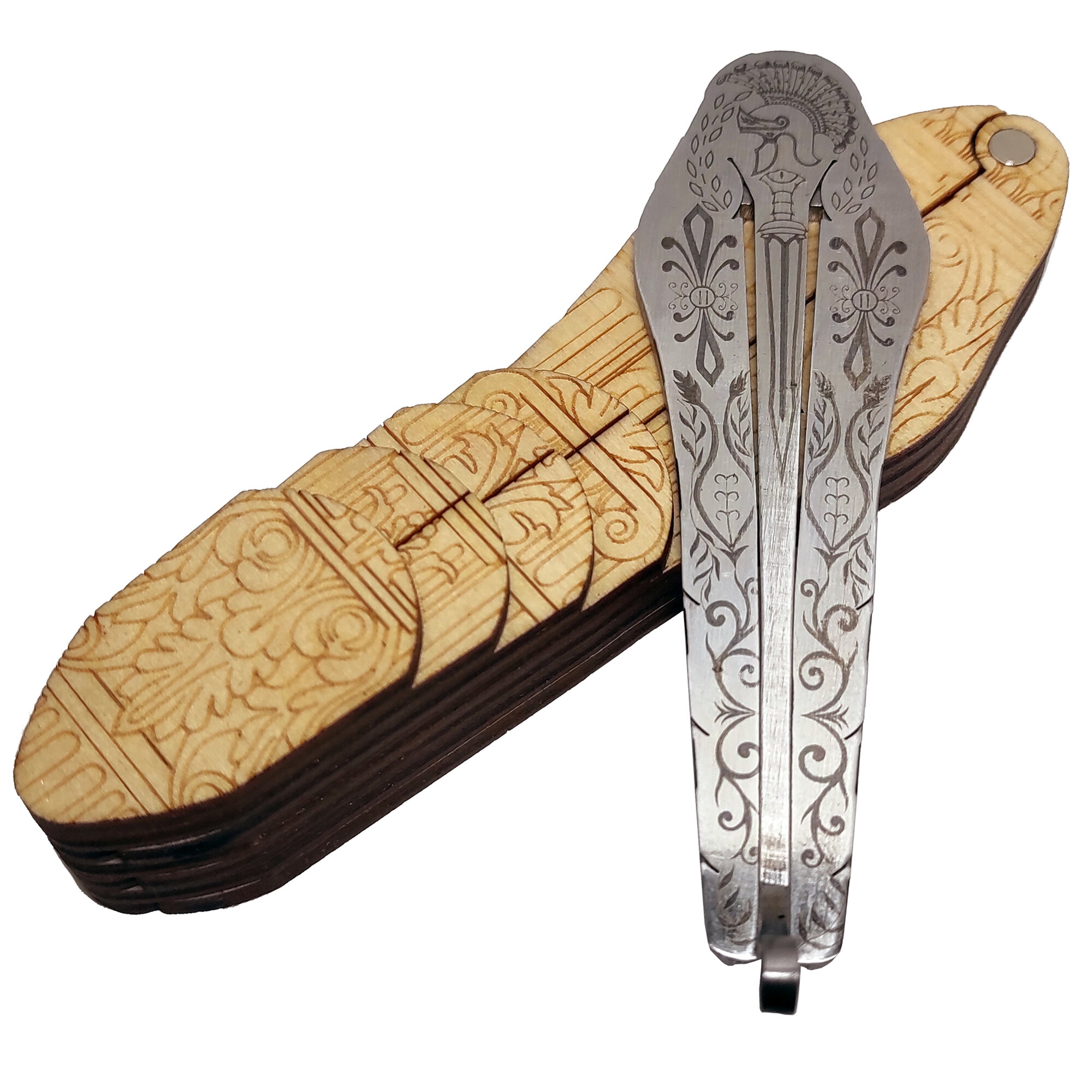 Варган Глазырина "Легат" с деревянным футляром - музыкальный инструмент для начинающих и профессионалов