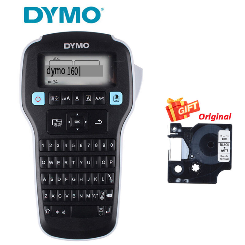 DYMO LM-160 Принтер для чеков/наклеек/этикеток сублимационный LM160 45010 45013, Китайская клавиатура