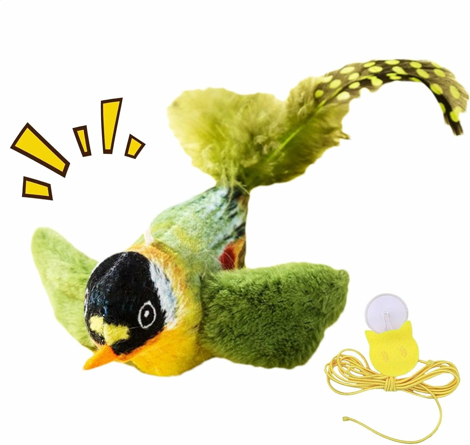 Игрушки для кошек с хлопающими крыльями, тренировка для котенка