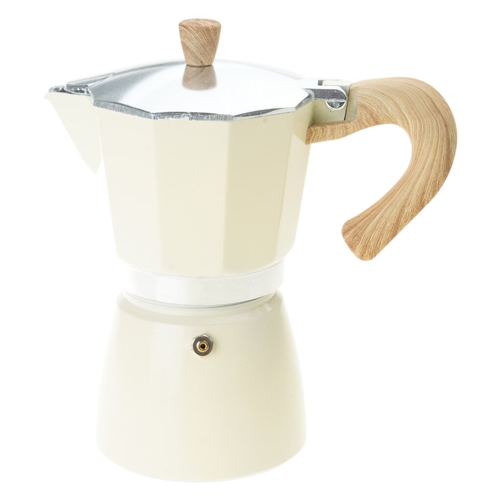 Металлическая Кофеварка Мока Горшок Итальянский Стиль Кофеварка Мока Текстура Из Нержавеющей Стали