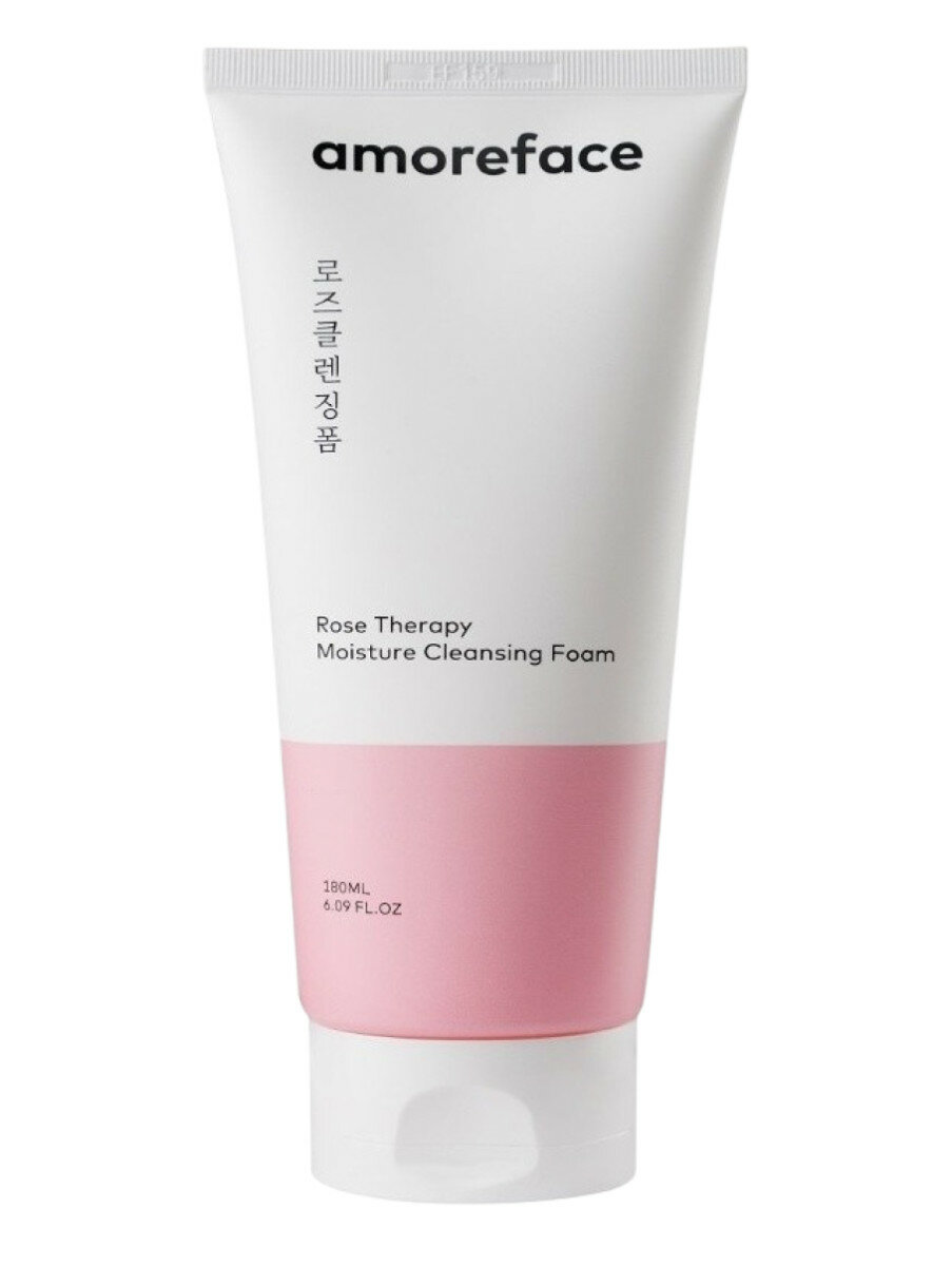 Amoreface Пенка для умывания с экстрактом розы / Rose Cleansing Foam, 180 мл
