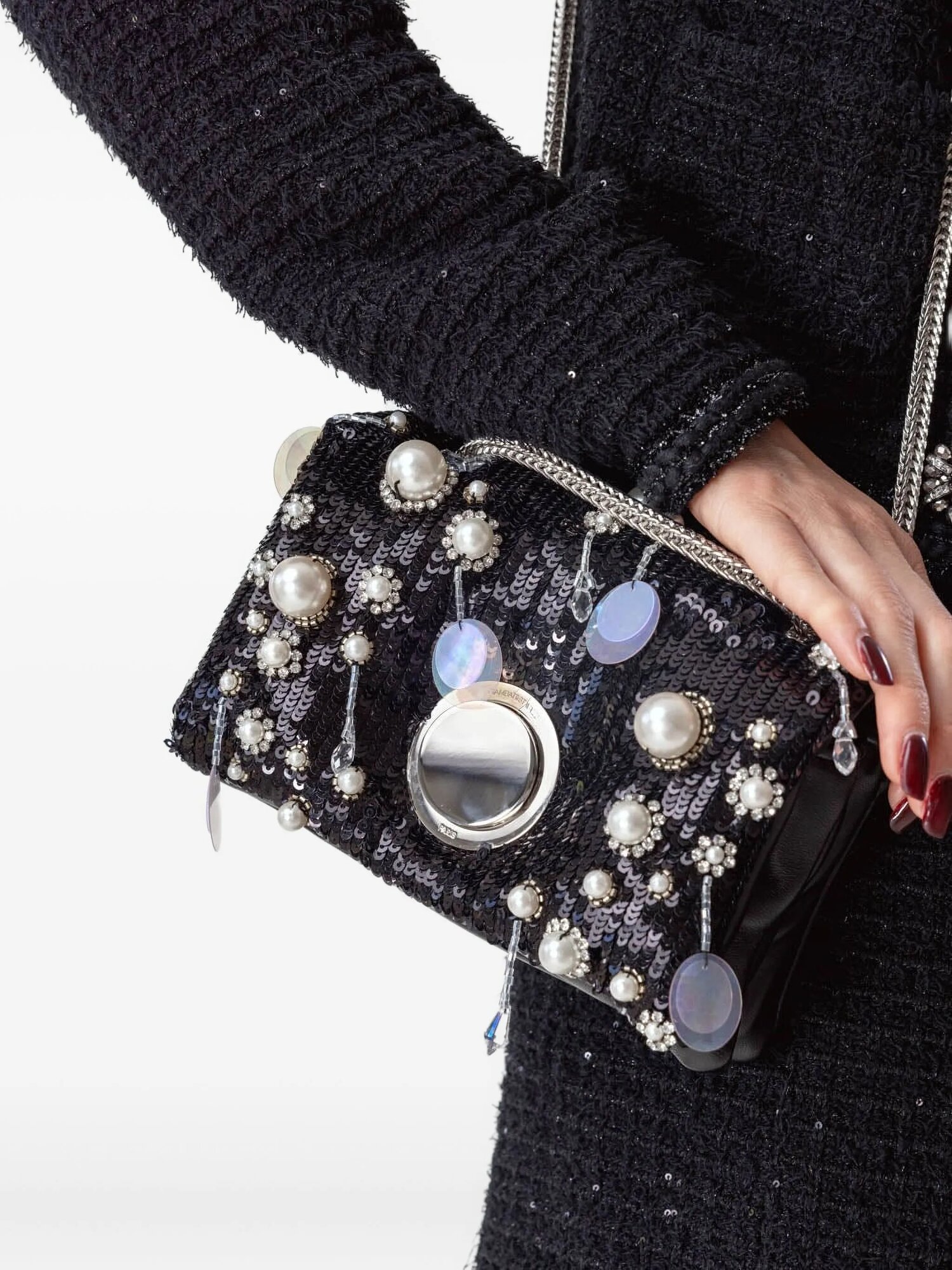 Сумка Giambattista Valli Mini Airbag shoulder bag, черный — фото 1