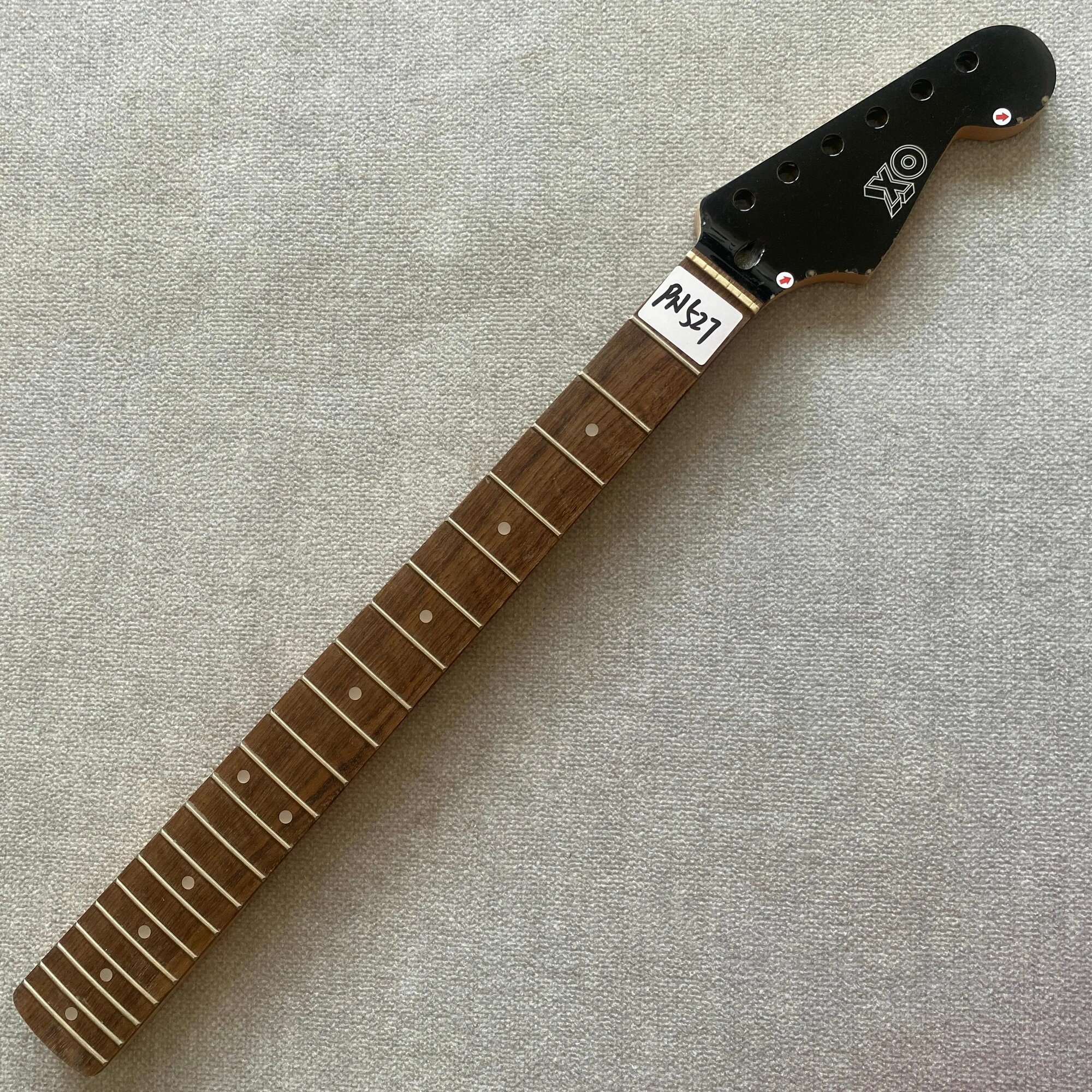 PN527 грифовая накладка XO для электрогитары (21 лад, 6 струн, мензура 648 мм, правая рука, клён + палисандр) DIY комплектующие