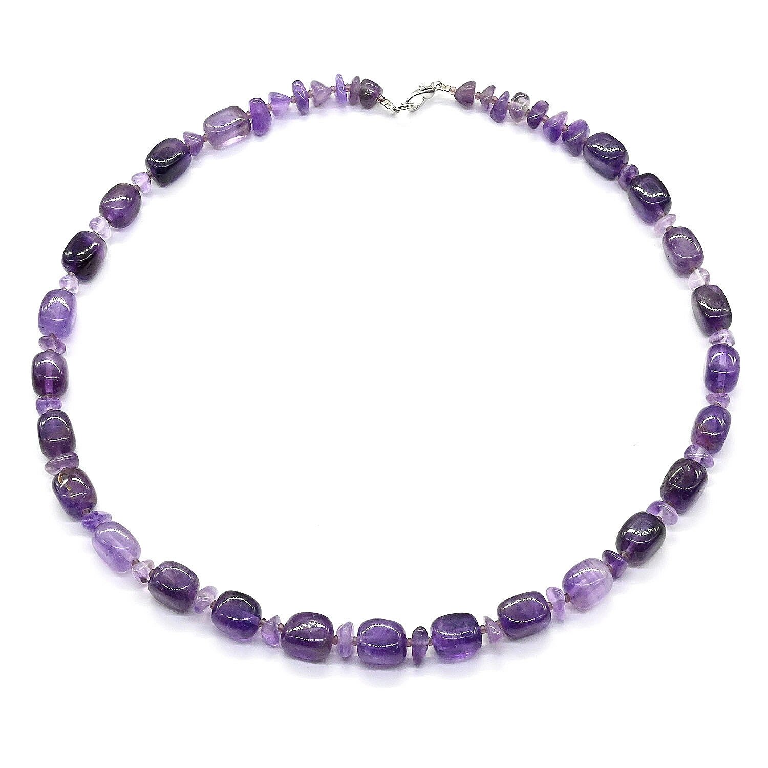 Бусы, аметист