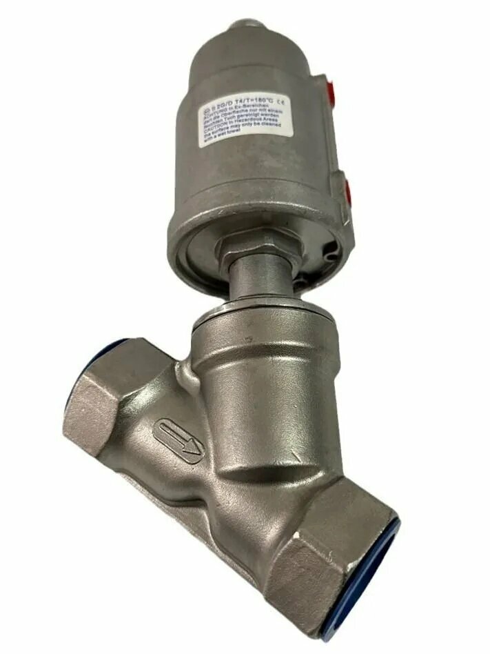 Седельный клапан с пневмоприводом - для подачи пара . G 1/2"