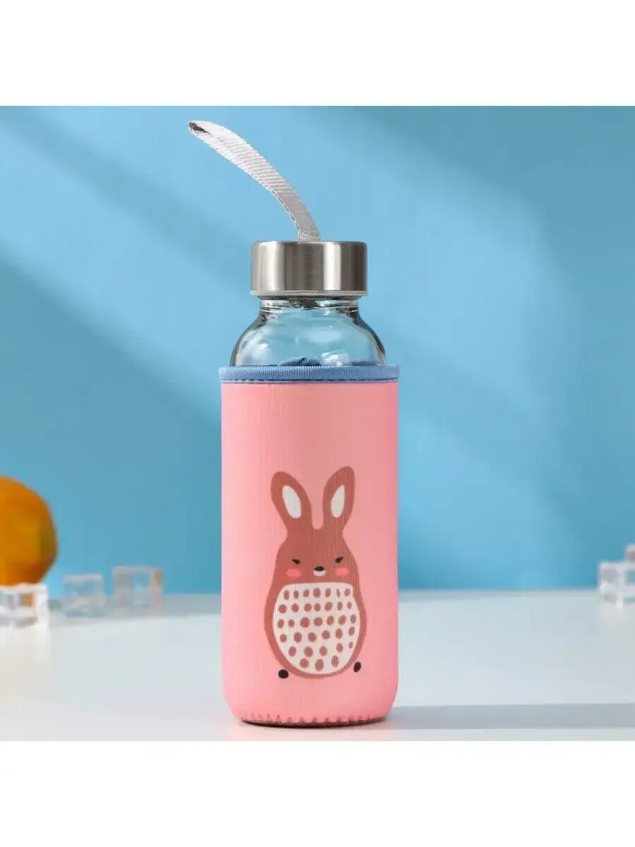 Бутылка "Весёлые зверята", 300 мл