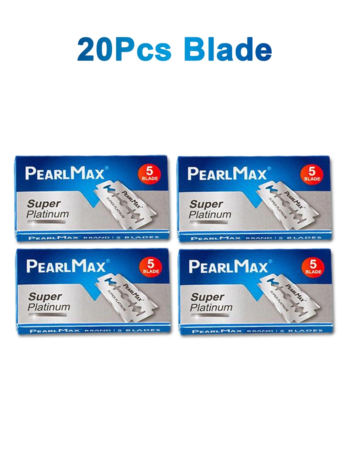 Лезвия PearlMax Super Platinum, 20 шт