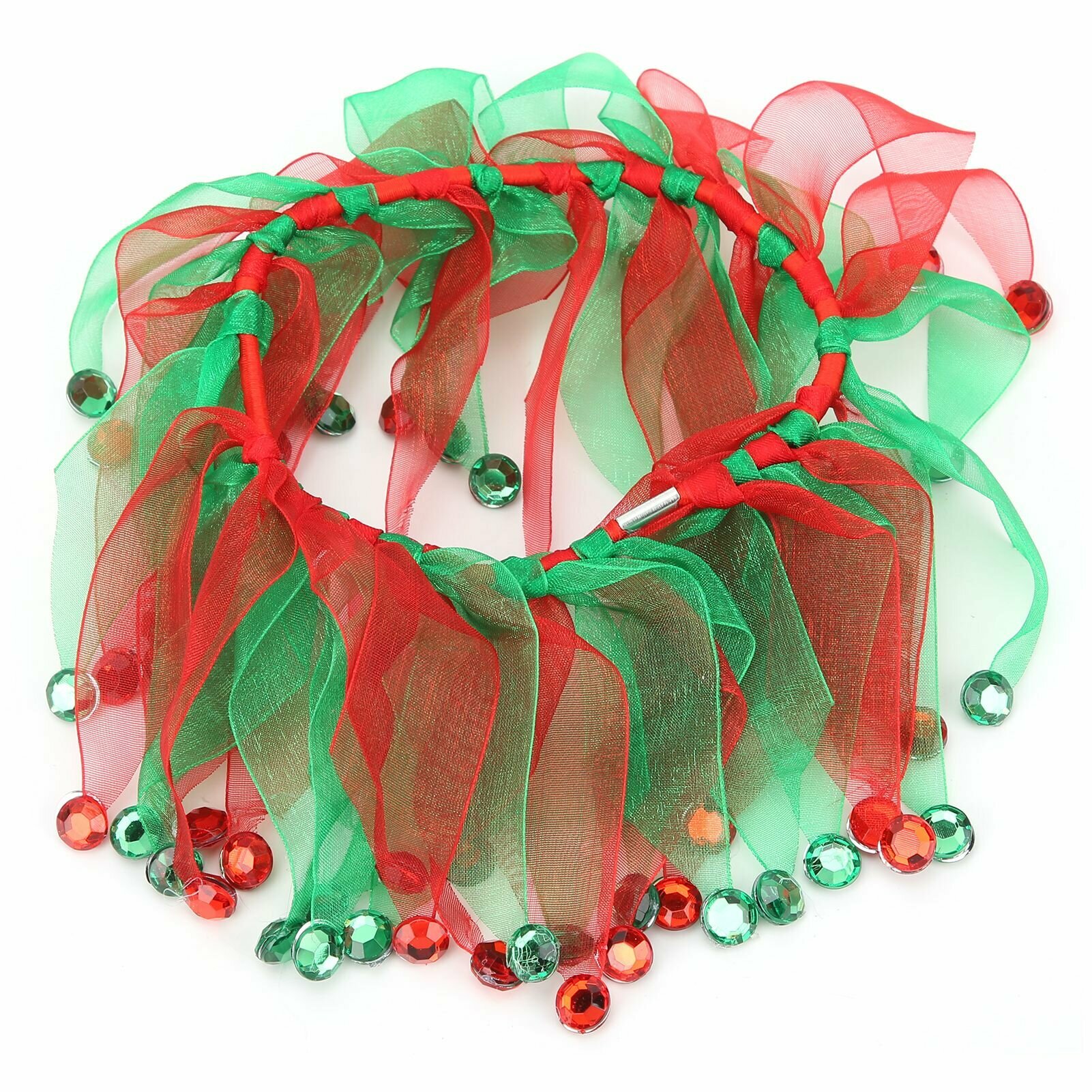 Куриное платье с разноцветным воротником, красное и зеленое подходящее платье для украшения куриных фестивалей, рождественский тип, свободный размер