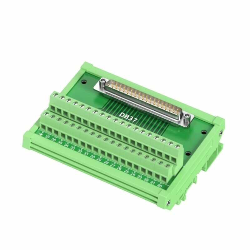 Тип клеммной рейки без припоя для штекеров и розеток последовательного порта-штекерная головка DB37