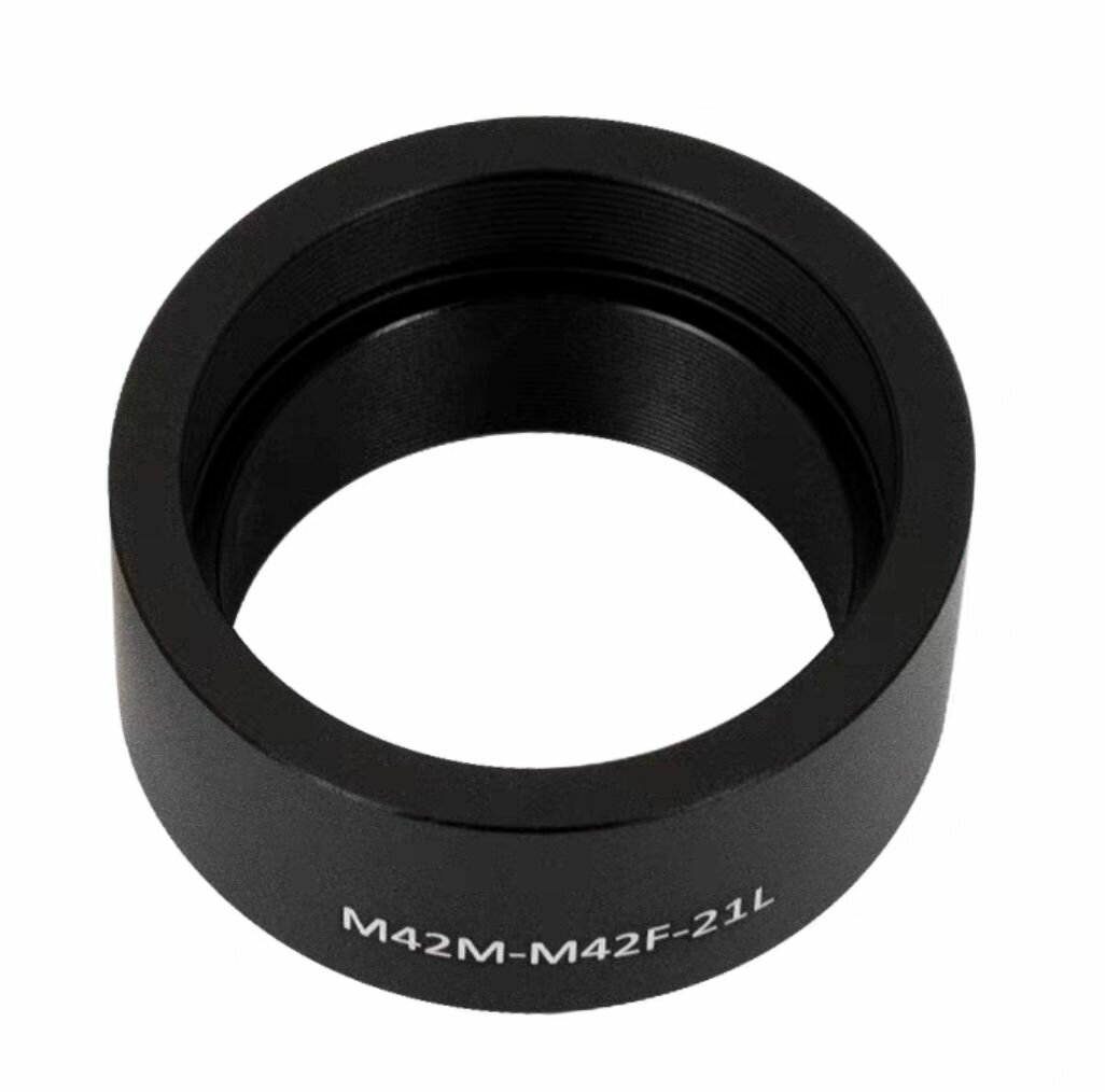 ZWO M42M-M42F-21L, удлинительная трубка с переходным кольцом, астрофотография, аксессуары для телескопов