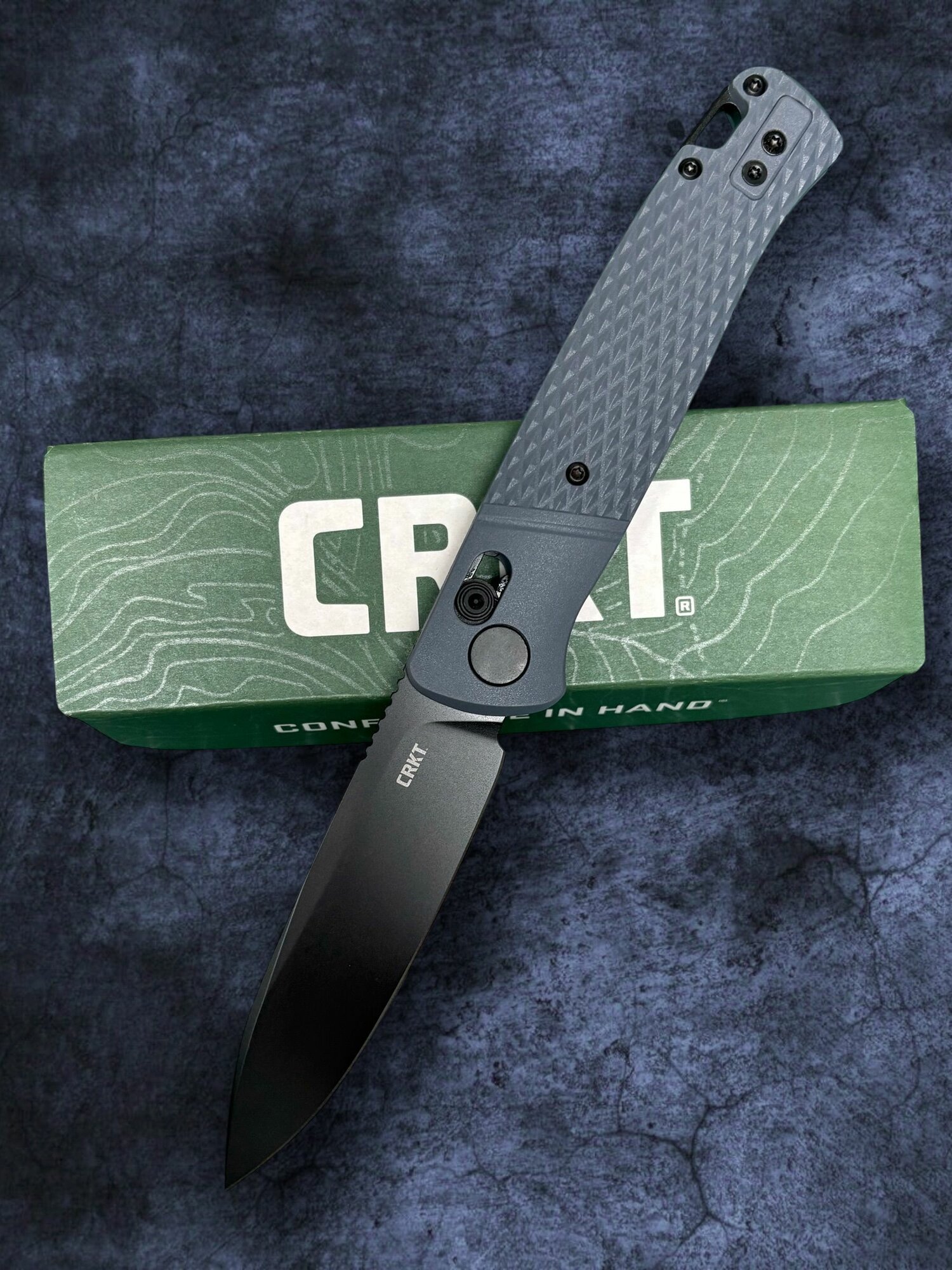Складной нож CRKT Onion Counterpart Gray, K430GKP