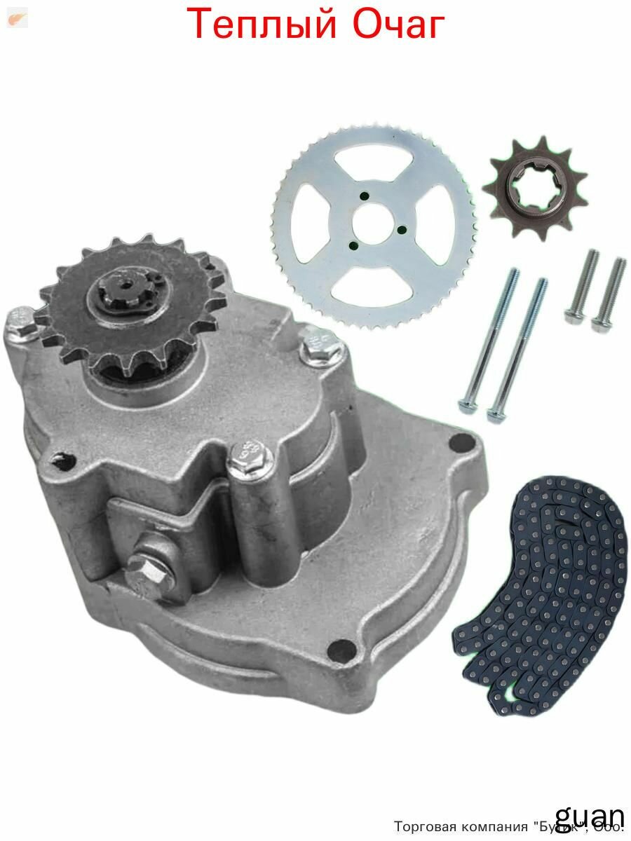 Понижающий редуктор 5:1 для двигателя