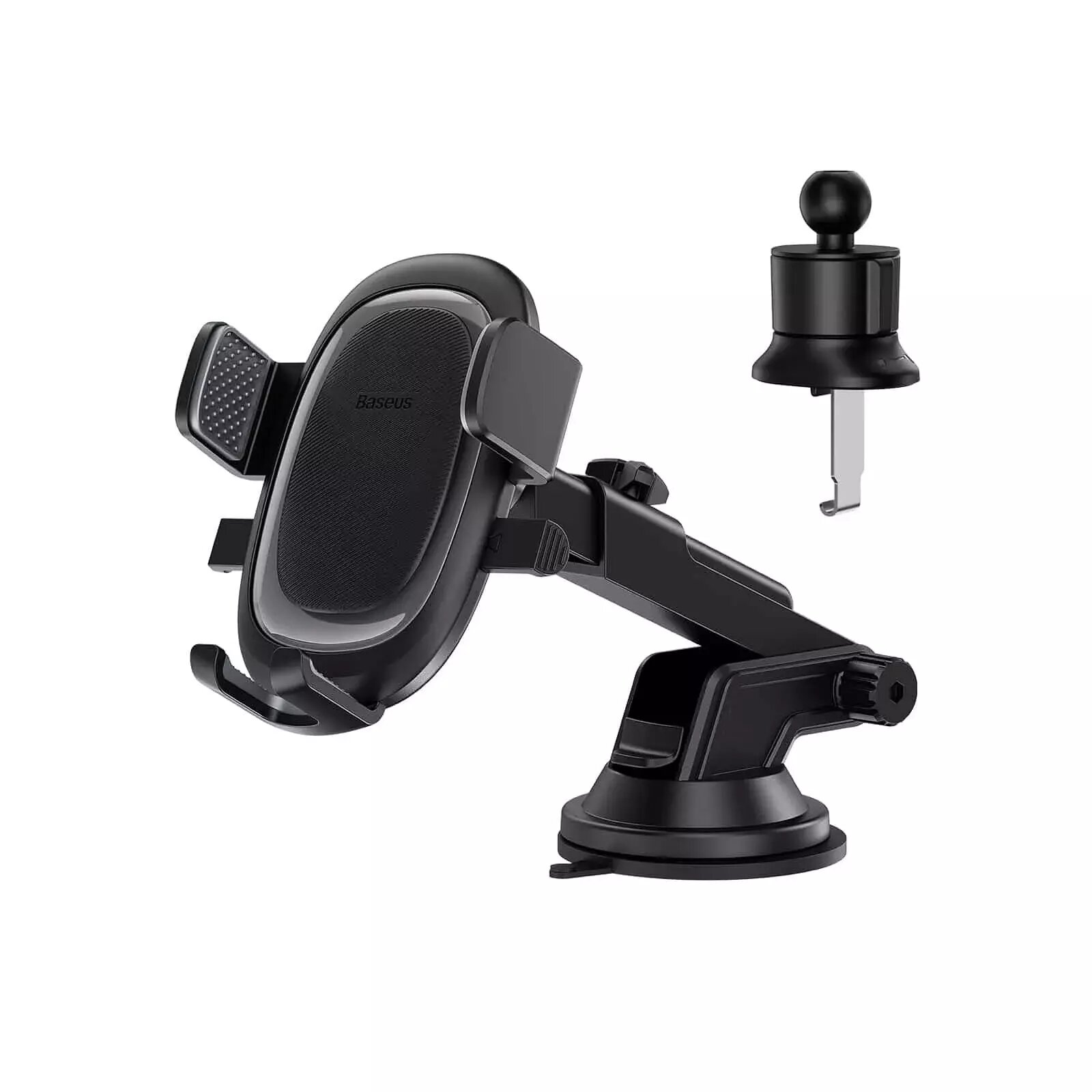 Автомобильный держатель Baseus UltraControl Pro Series Clamp-Type Car Holder Set - Черный