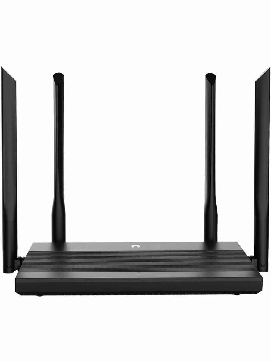 Wi-Fi роутер Netis N3, Wi-Fi 5, AC1200, 2.4/5ГГц, 3 LAN, черный