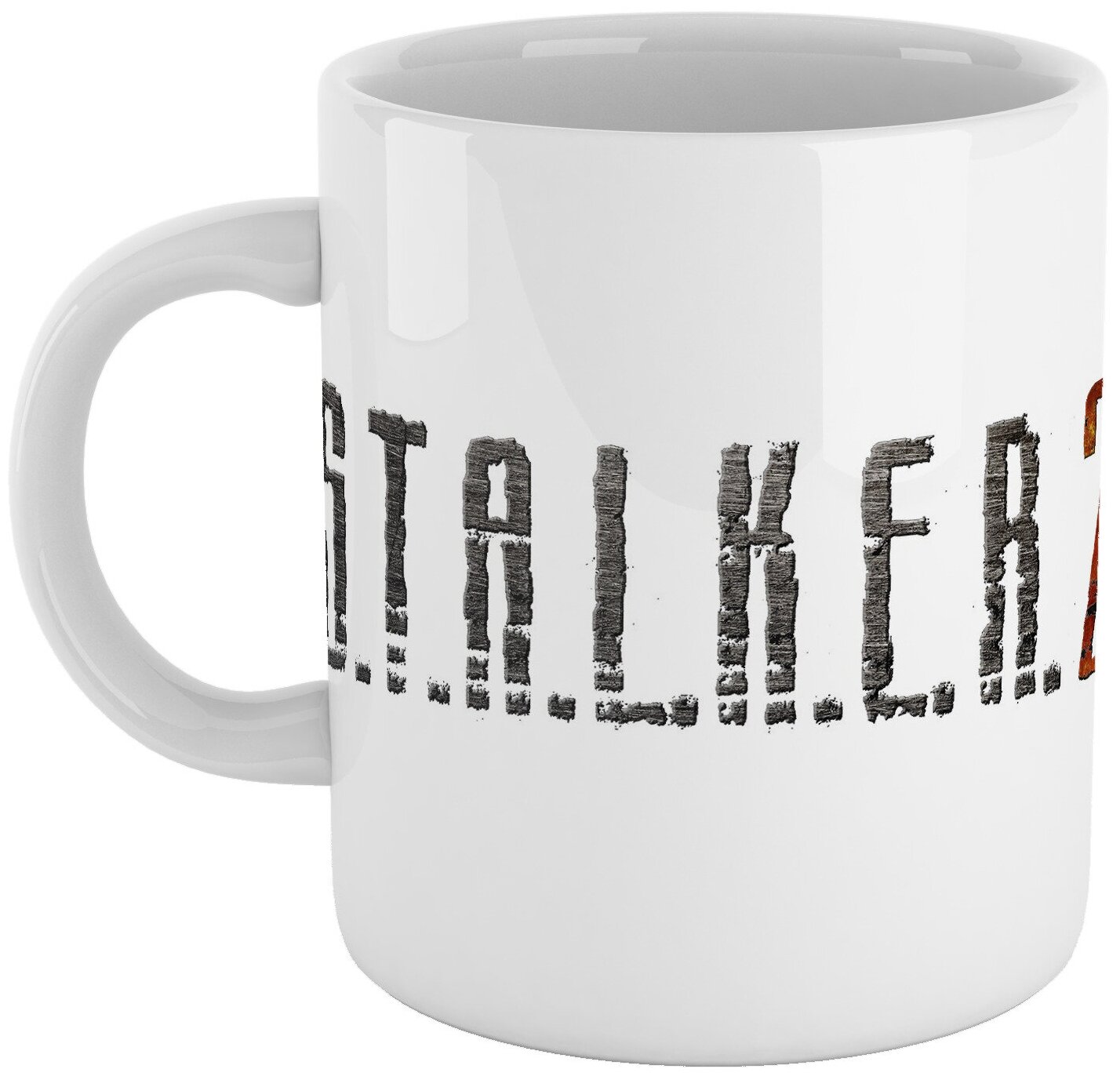 Кружка с принтом STALKER