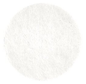 Подпятник войлочный d40 мм (11шт) WEISS-A1040, цвет белый, Турция