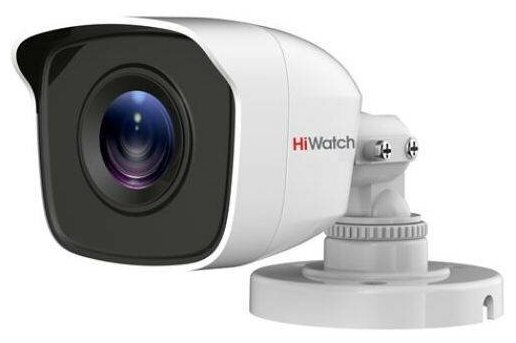 Камера видеонаблюдения аналоговая HiWatch DS-T200 (B) (6 mm) 6-6мм HD-CVI HD-TVI цветная корпус: белый