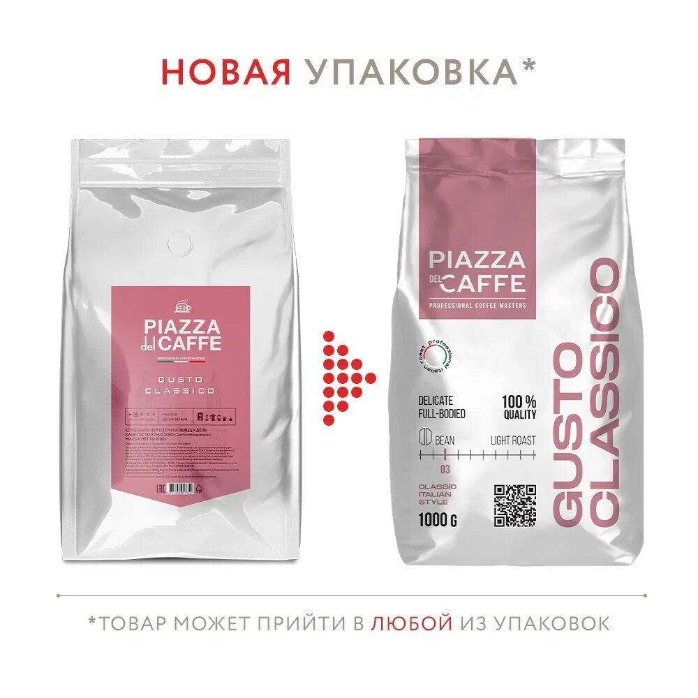 Piazza del caffe Gusto Classico — отзывы покупателей