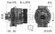 ERA 210397 генератор! 98A\ Renault Logan/Megane/Clio 1.4-2.0i/D 98>