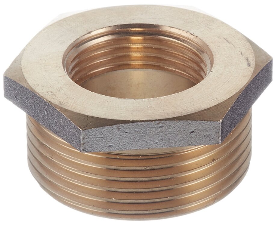 Футорка 1 1/4 НР(ш) х 3/4 ВР(г) латунная