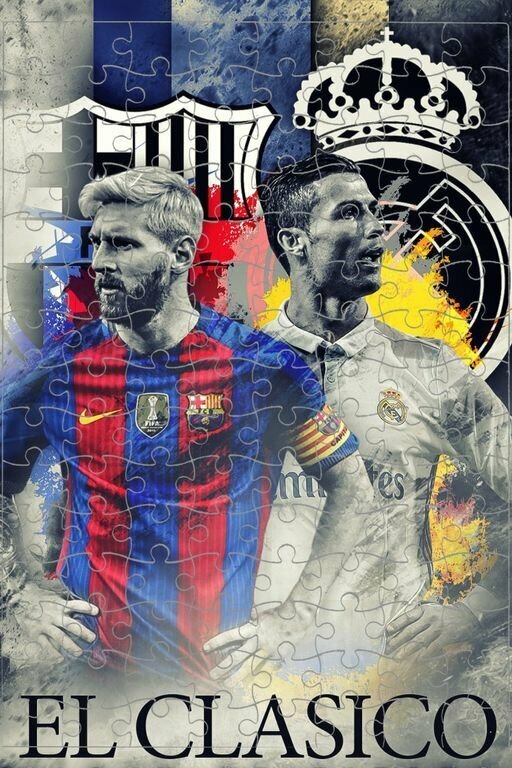 Пазл Messi, Месси №7