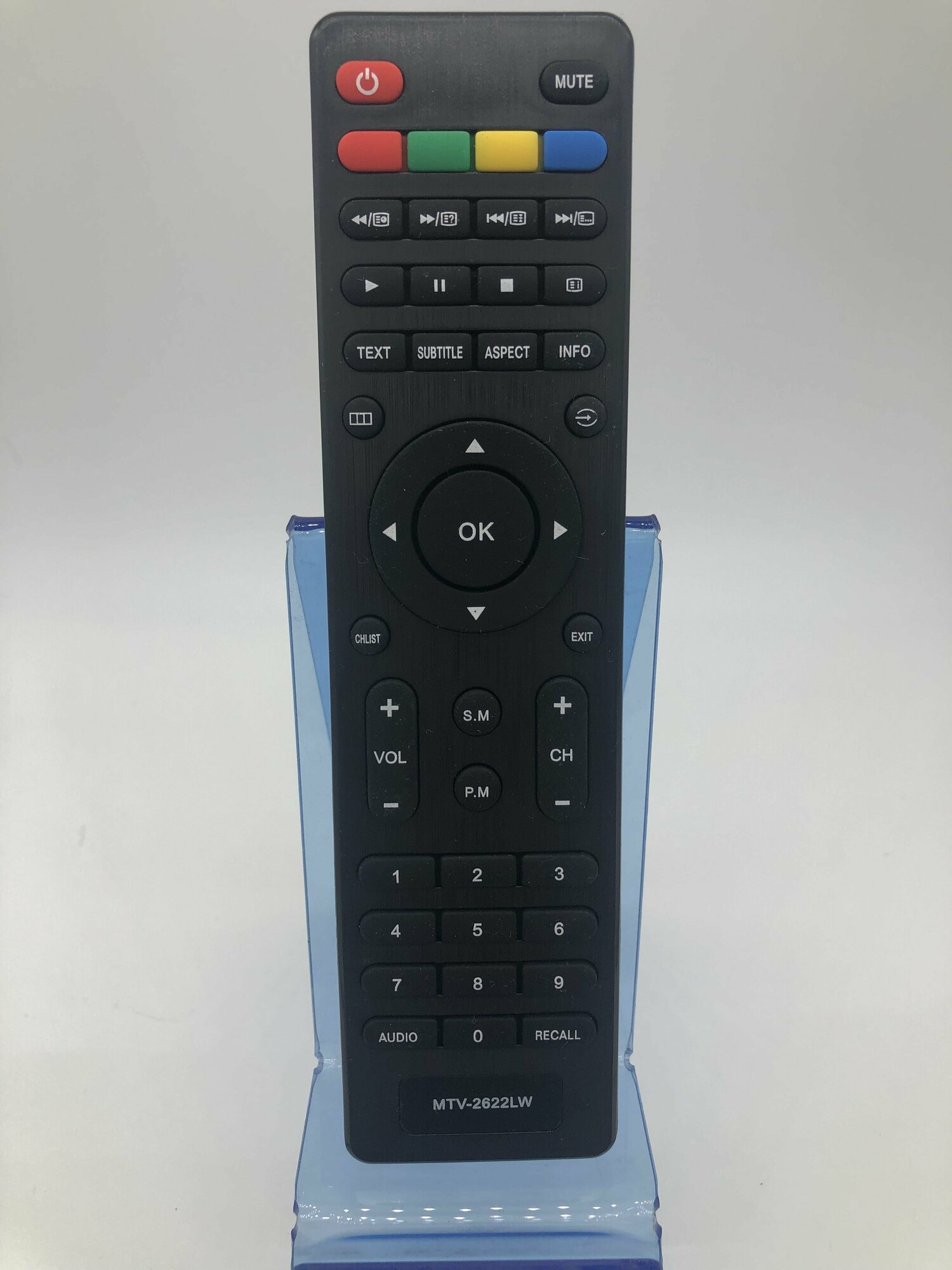 Пульт дистанционного управления для телевизоров Mystery MTV-2622LW, черный