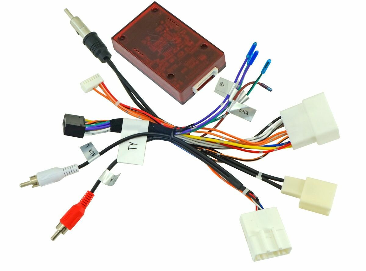 UMS-провод TOYOTA (тип2) с усилителем Prado-120, 150 2009-2013, LC-200 2012-2015 (CAN-модуль) Incar TY-UMS1473