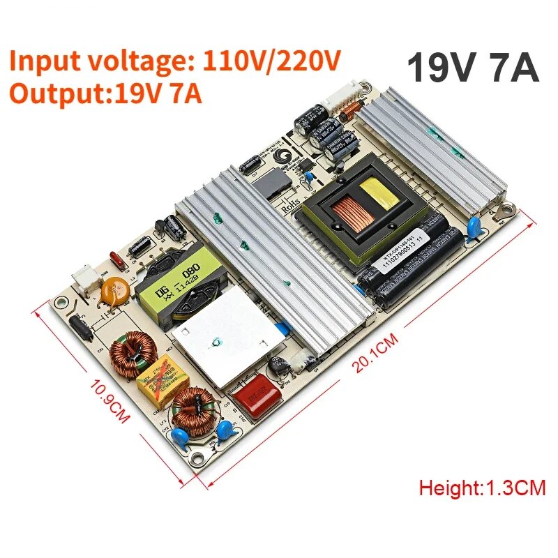 Блок питания 19V 7A, 110V/220V AC-DC