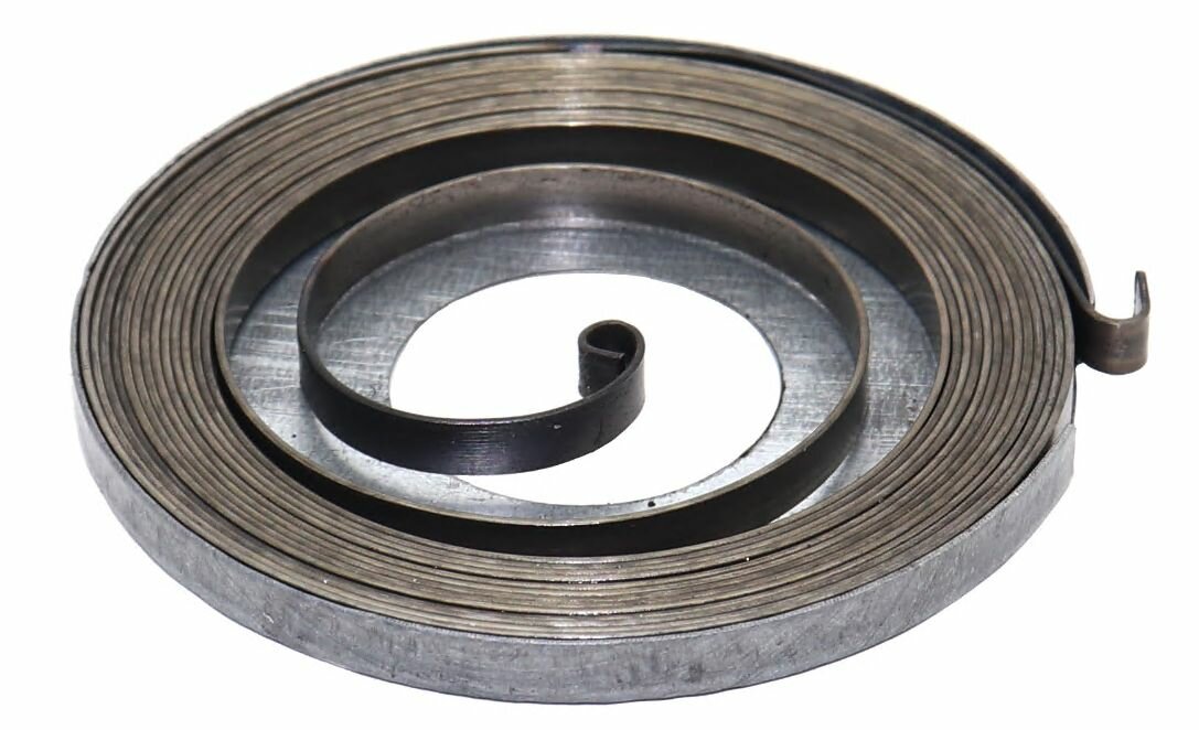 Пружина стартера "Цыганка" 38-62, P340-360S (в металлической подложке) (зацеп-крючок)