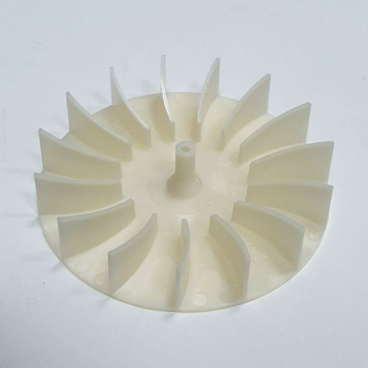 Крыльчатка (лопасть) вентилятора обдува для холодильника Beko, Blomberg, Hansa 4858350185