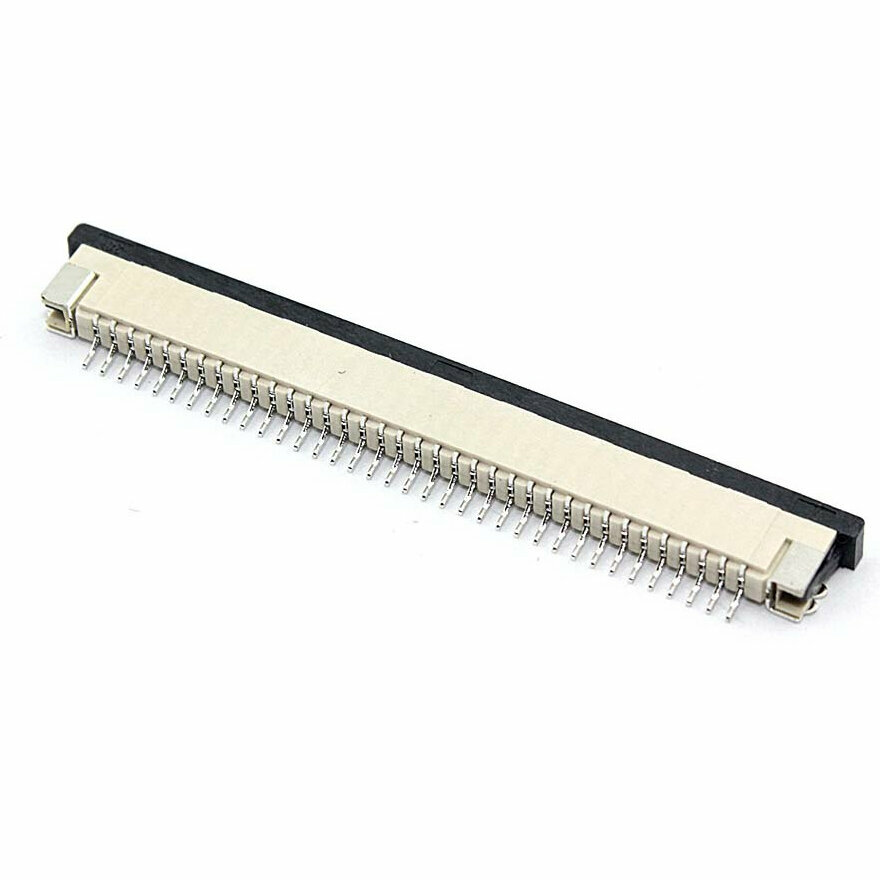 Разъем FPC Half Coverage Bottom Contact 1.0K-BX-36PWB 36 pin высота 2мм шаг 1мм