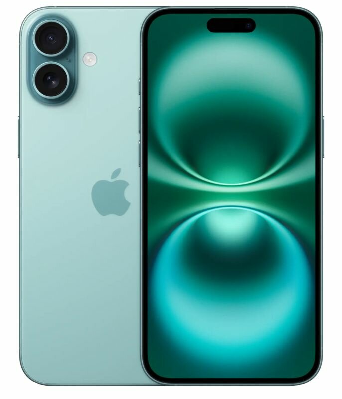 Смартфон iPhone 16 Plus 256GB Teal Sim+E-Sim — фото 1