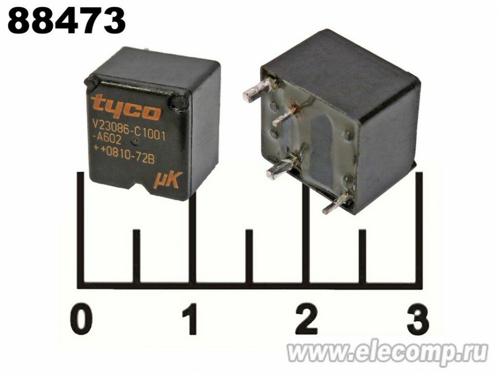 Реле =12V 20A/12V V23086-C1001-A602