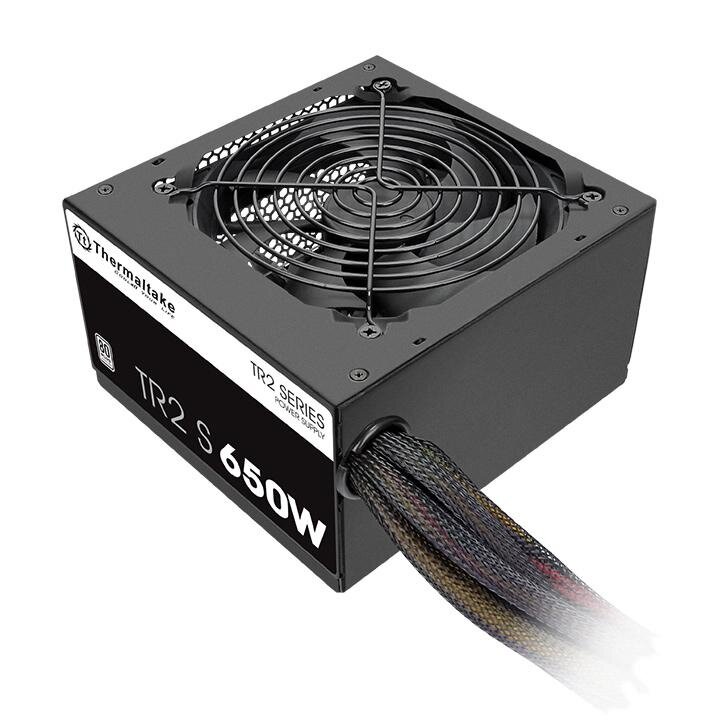 Thermaltake Блок питания 650Вт Thermaltake TR2 S 650W PS-TRS-0650NPCWEU-2 ATX12V V2.3 (20/24+4/8+6/8pin, вентилятор d120мм) + кабель питания (ret)