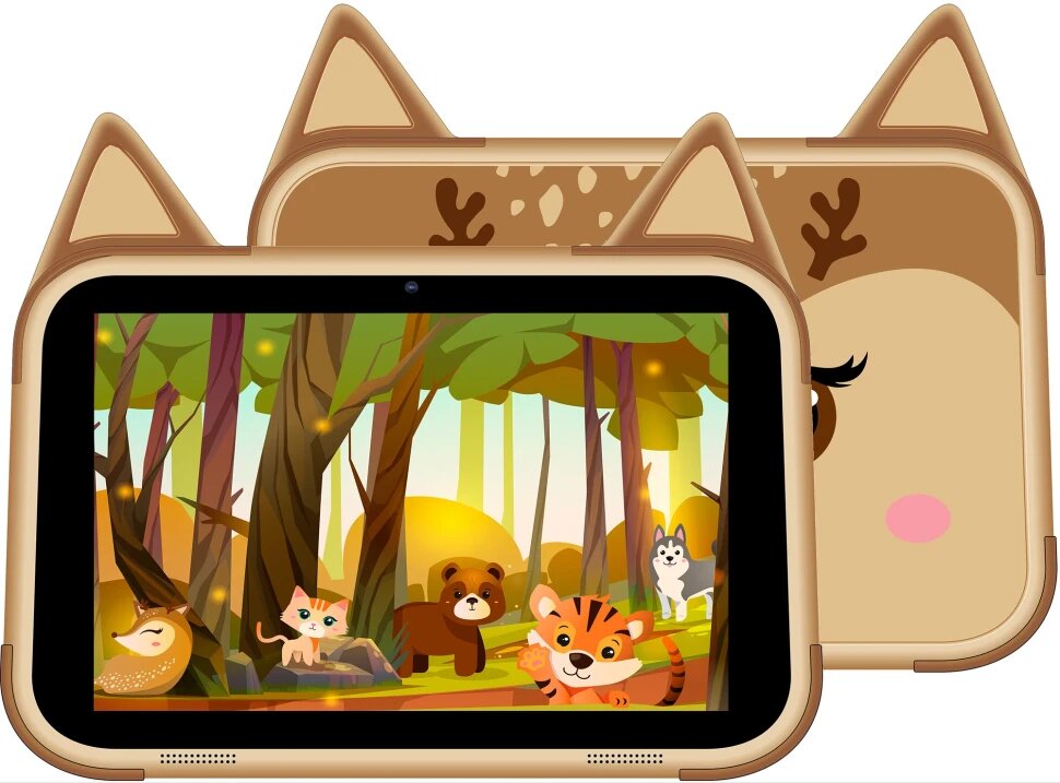 8" Планшет KENSHI Kids H20 LTE, 3/64 Гб, Android 13, бежевый